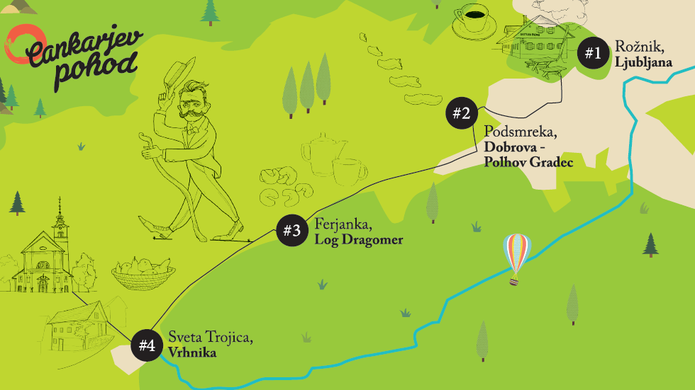 Cankarjev pohod 2023 - ODPOVEDANO - Občina Vrhnika